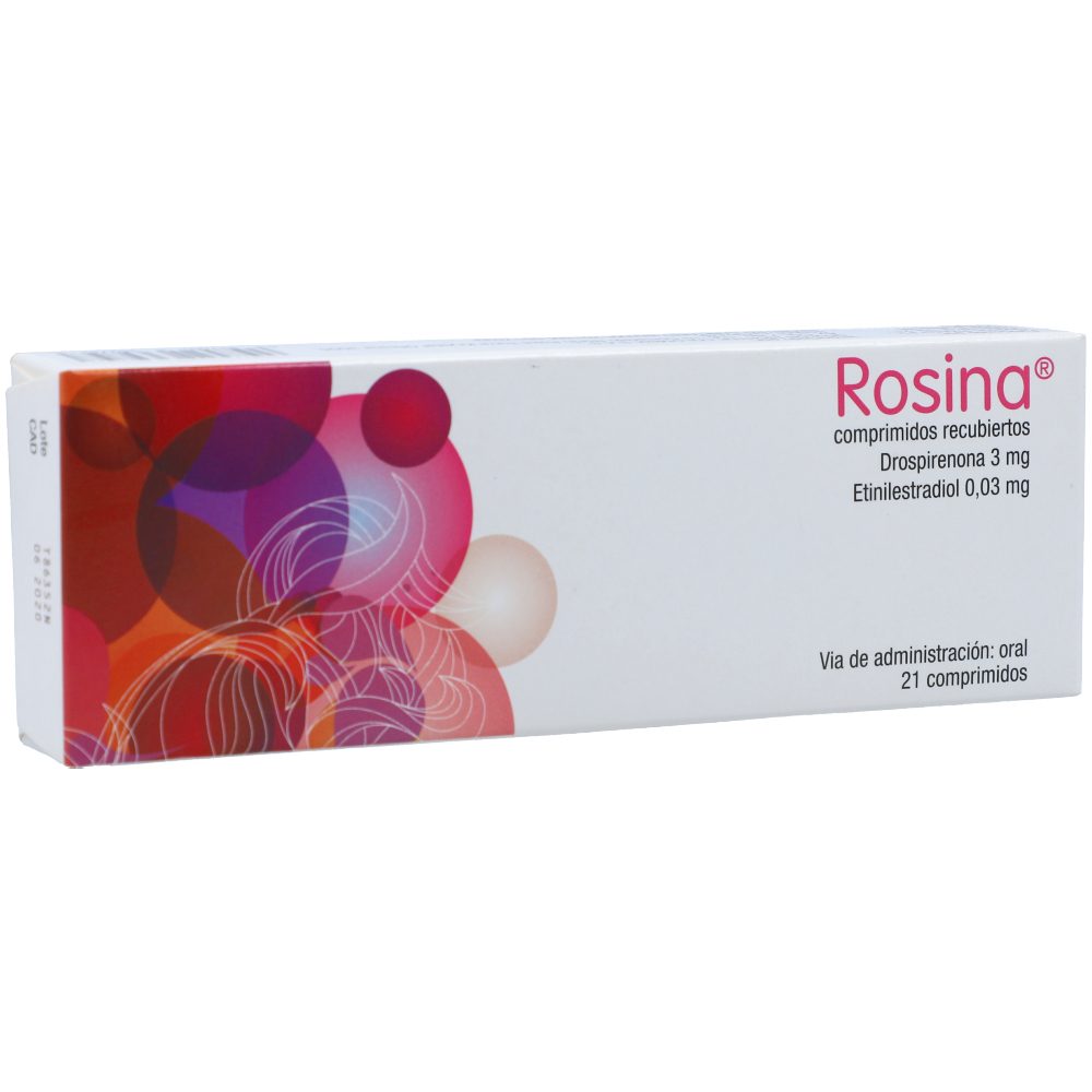 Rosina (3+0,03)Mg Caja X 21 Tabletas Recubiertas