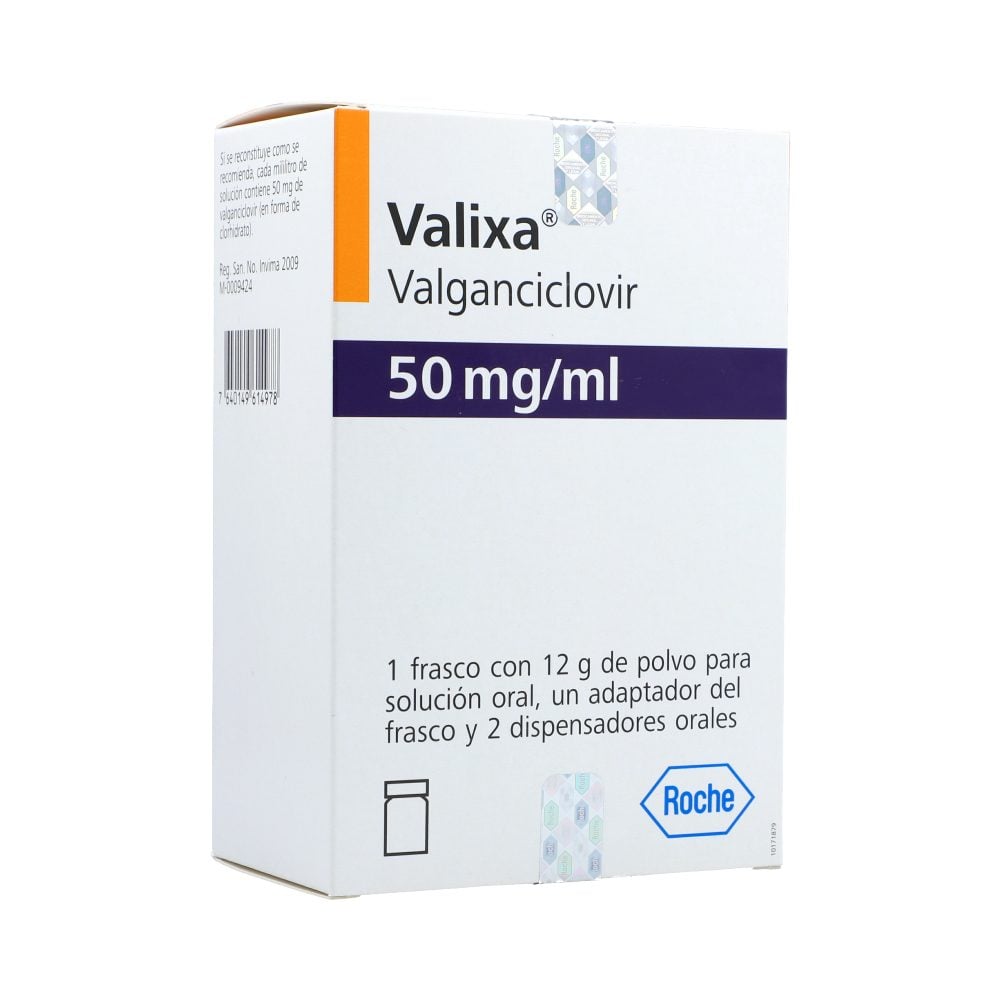 Valixa 250Mg/5mL(5%) Polvo Solución Oral Frasco X 100mL | Los expertos ...