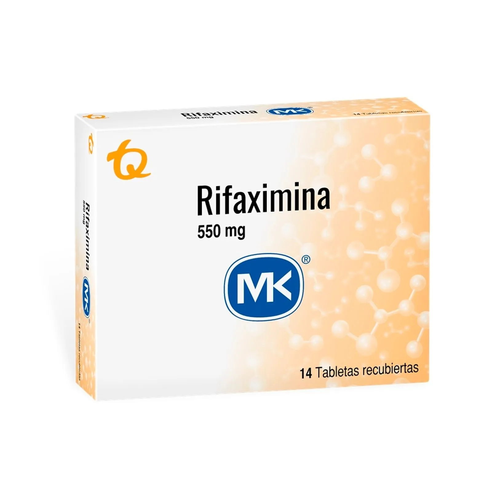 Rifaximina 550 mg - 14 Tabletas Recubiertas
