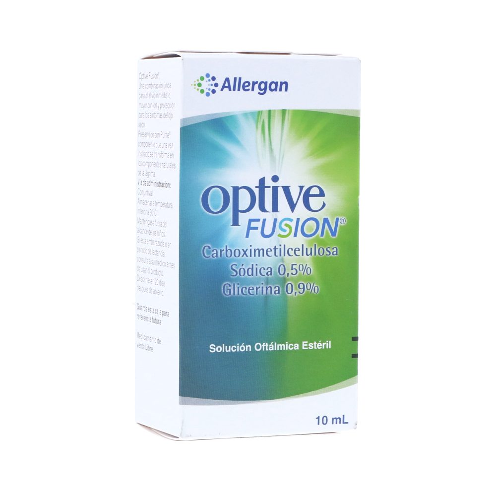Optive Fusion Solución Oftálmica Estéril Frasco X 10 mL | Los expertos ...
