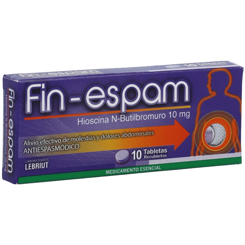 Fin - Espam Tabletas Recubiertas 10Mg Caja X 10 | Cruz Verde