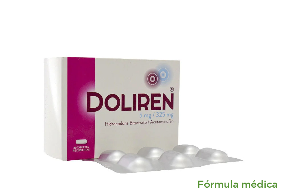 Doliren (325+5)Mg Tabletas Recubiertas Caja X 30 | Cruz Verde