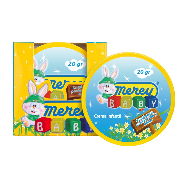Crema Infantil Merey Baby Caja X 20Gr | Cruz Verde