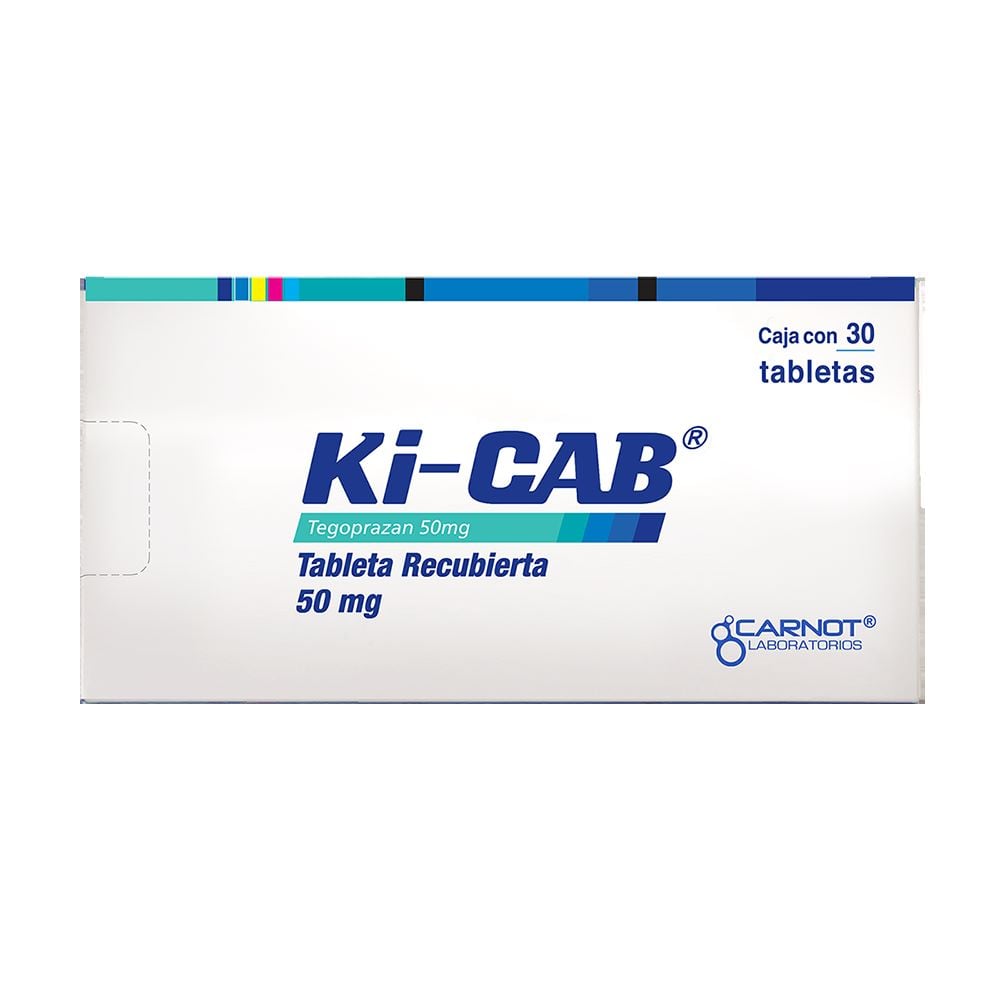 Ki-Cab 50Mg Tableta Recubierta Caja X 30 | Cruz Verde