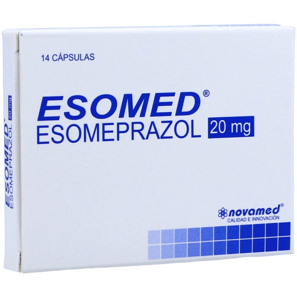 Esomed 20mg - Caja 14 Cápsulas | Cruz Verde