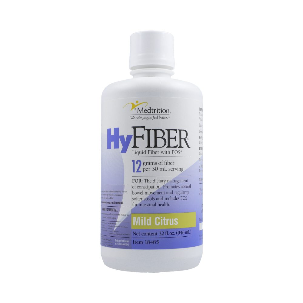 Fibra Líquida Con FOS HyFIBER Mild Citrus Frasco X 946Ml | Los expertos ...