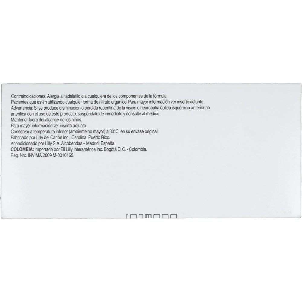 Cialis 5Mg Caja X 14 Tabletas Recubiertas | Los expertos en ahorro Cruz Verde Colombia