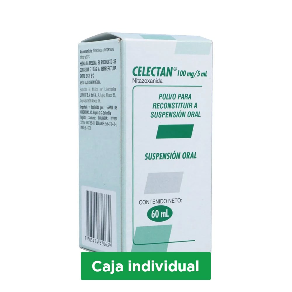 Celectan 100Mg/5mL Suspensión Oral Frasco X 60mL