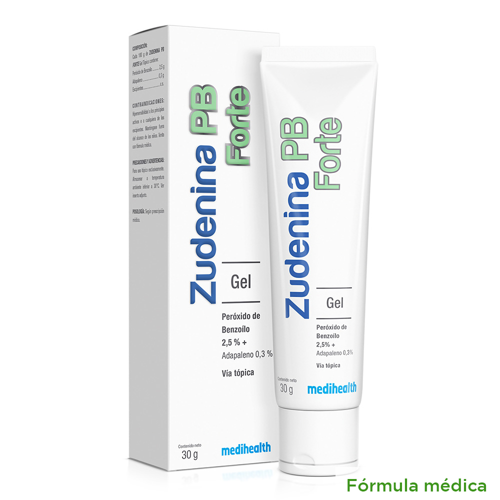 Zudenina Pb (0.1+2.5)% Gel Topico Tubo X 30Gr | Cruz Verde