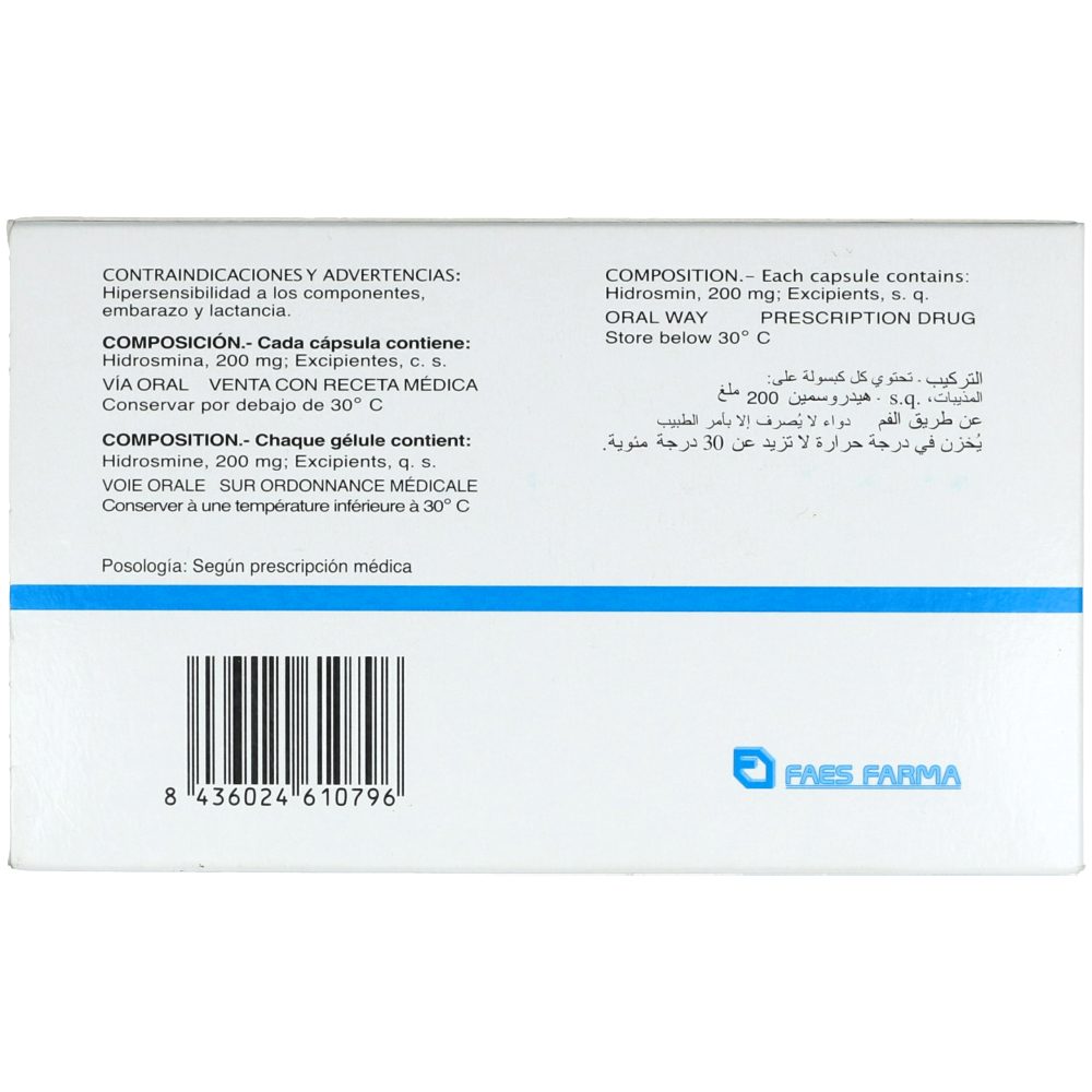 Venosmil Cápsulas 200Mg Caja X 60 | Los expertos en ahorro Cruz Verde ...