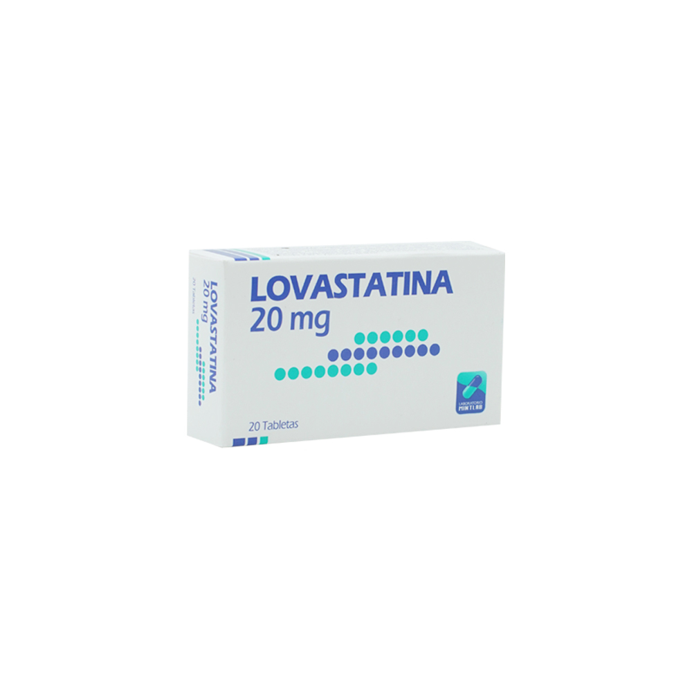 Lovastatina 20Mg Tabletas Caja X 20 | Los expertos en ahorro Cruz Verde ...