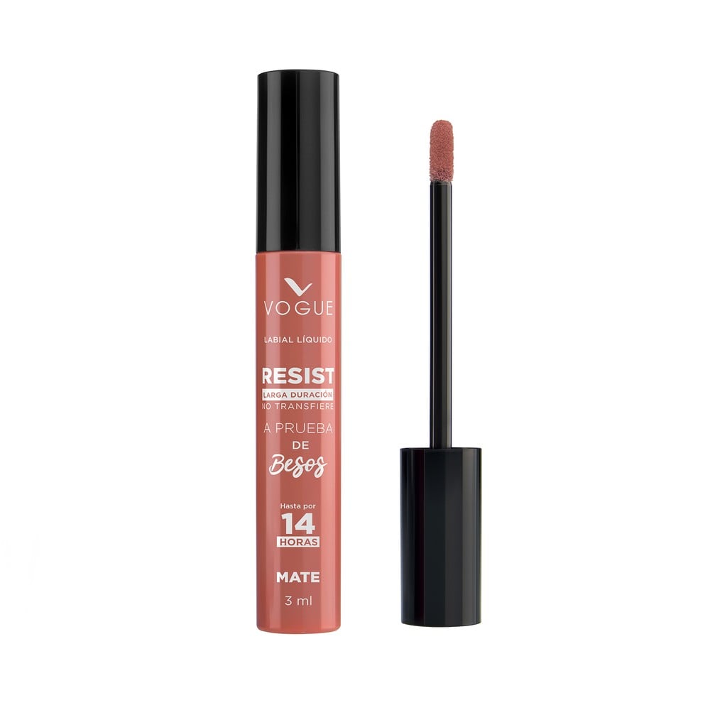Labial Liquido Vogue Resist Larga Duracion Mate Tubo X 3Ml Elegante ...