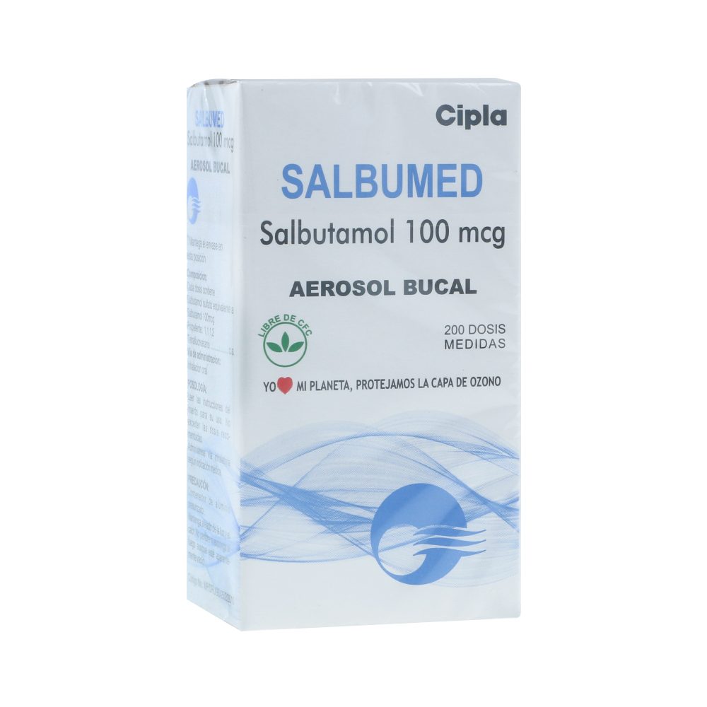 Salbumed 100Mcg Suspensión Inhalacion Oral Frasco X 200Dosis | Los ...