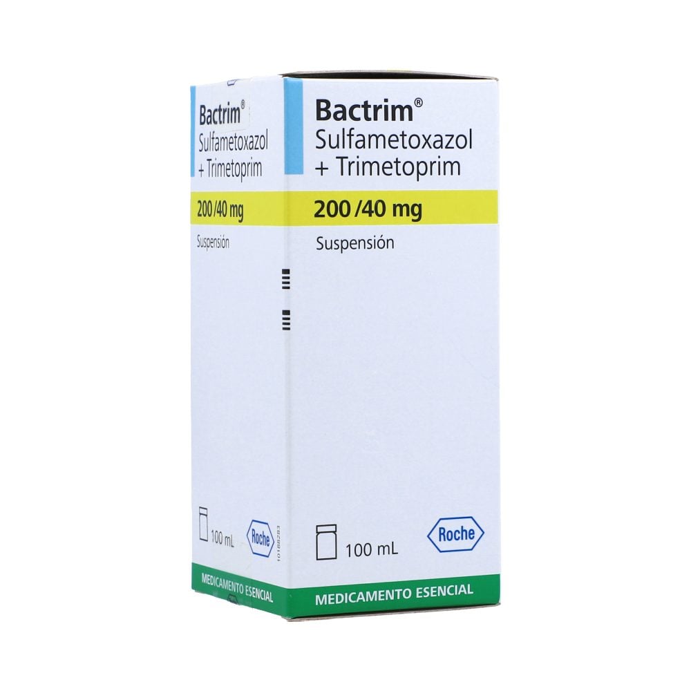 Bactrim (40Mg+200Mg)/5mL(0.8%+4%) Susp Oral Frasco X 100 mL | Los ...