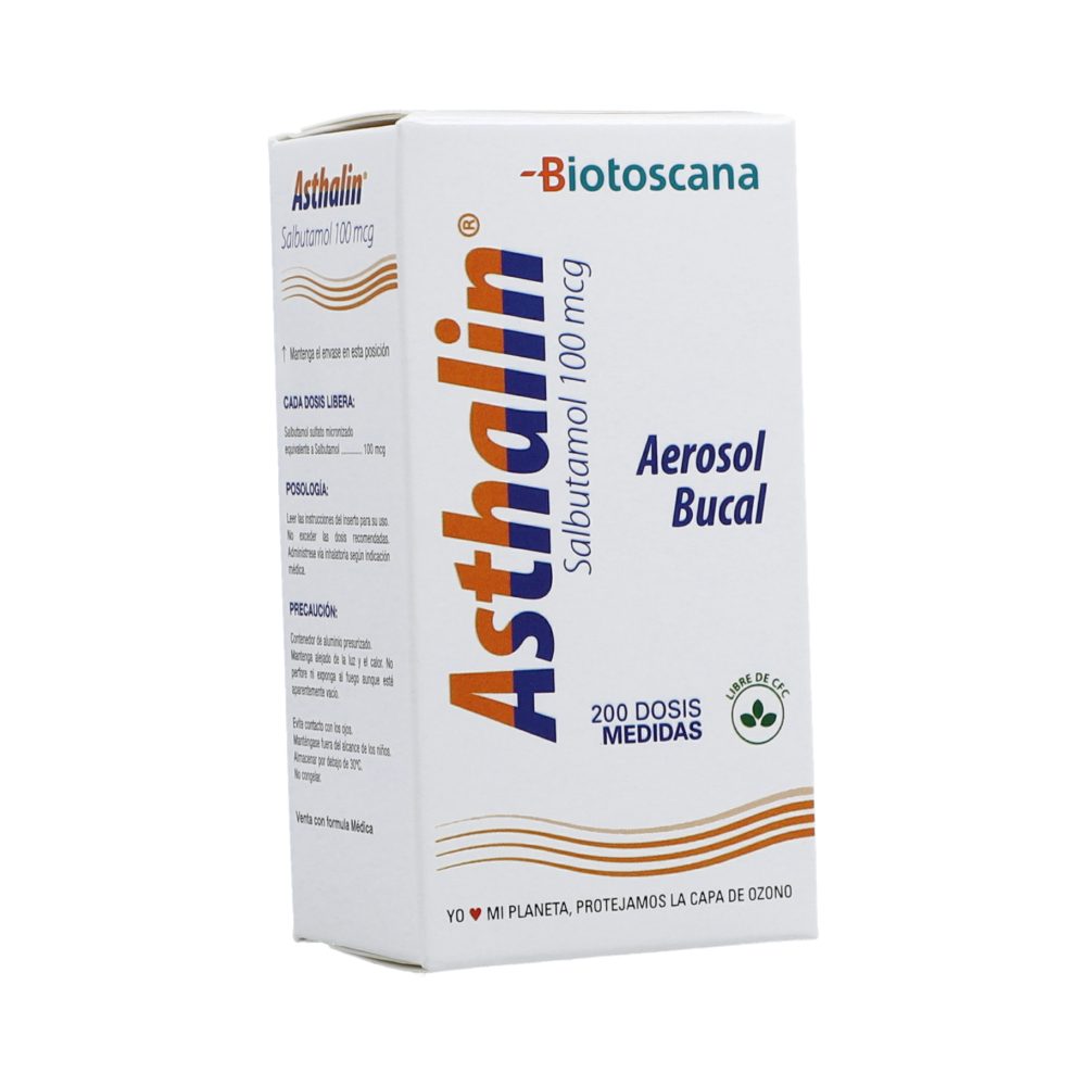 Asthalin HFA Inhalador Frasco X 200 Dosis | Los expertos en ahorro Cruz ...