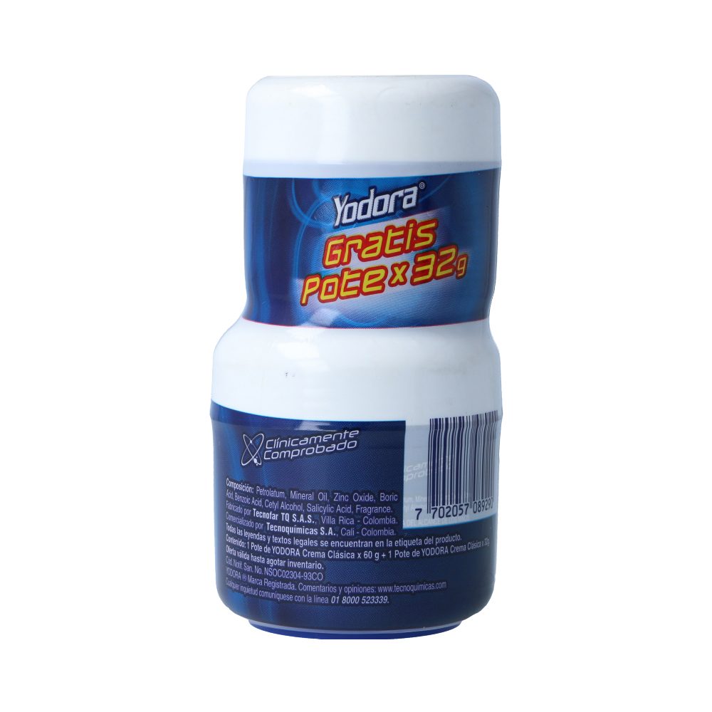 Crema Clasica X 60G + Pote X 32Gr Precio Especial | Los expertos en ...