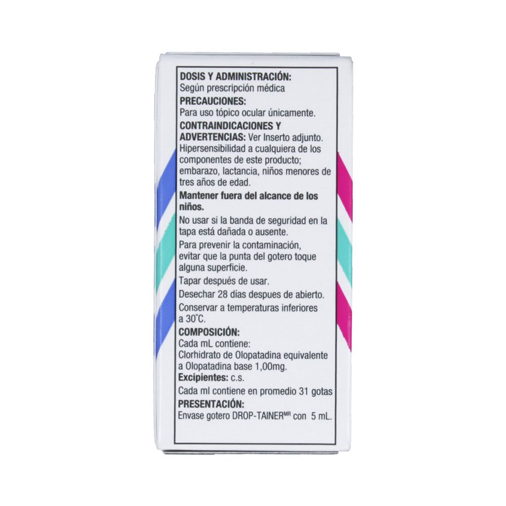 Patanol Solución Oftálmica Estéril 0.1% Frasco X 5mL | Los expertos en ...
