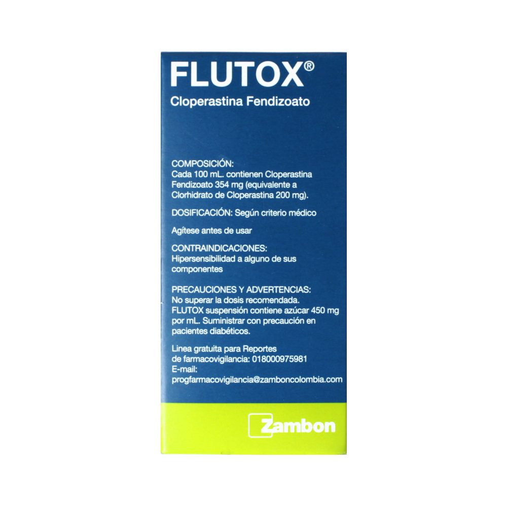 Flutox Suspensión Oral 0,20% Sabor a Coco Frasco X 120 mL | Los ...