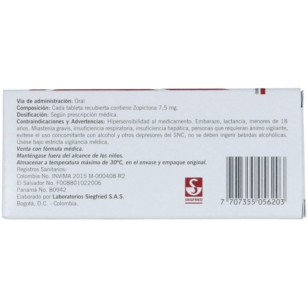 Sedorm Tabletas Recubiertas 7.5Mg Caja X 20 | Los expertos en ahorro ...