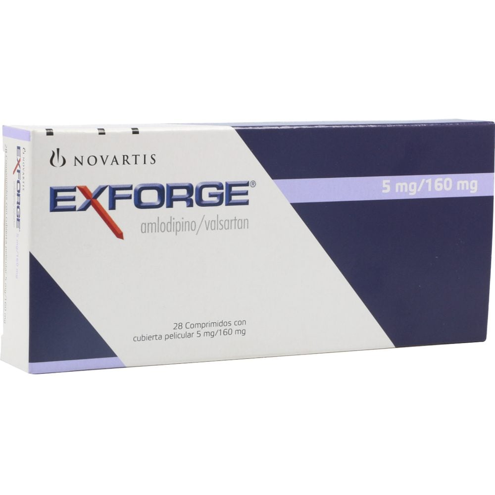 Exforge 5Mg+160Mg Caja X 28 Tabletas | Los expertos en ahorro Cruz Verde Colombia