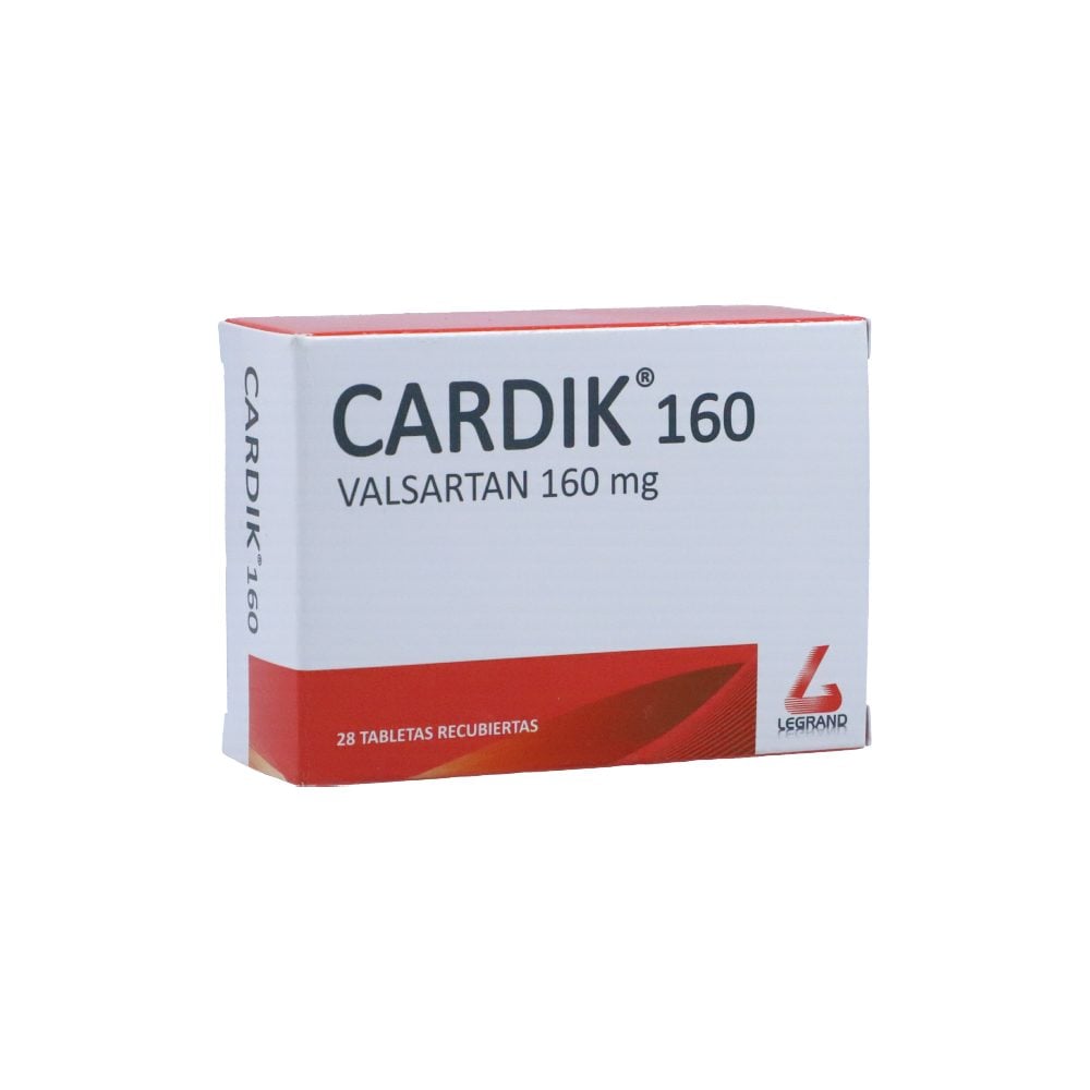 Cardik 160 mg · 28 Tabletas Recubiertas | Cruz Verde