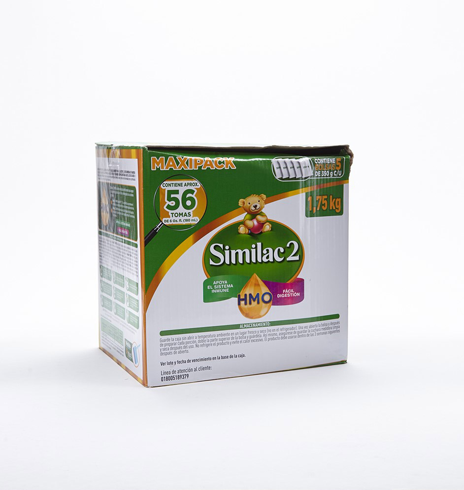 Formula Infantil Prosensitive 2 Similac 6-24 Meses Caja X 5Bolsas X ...