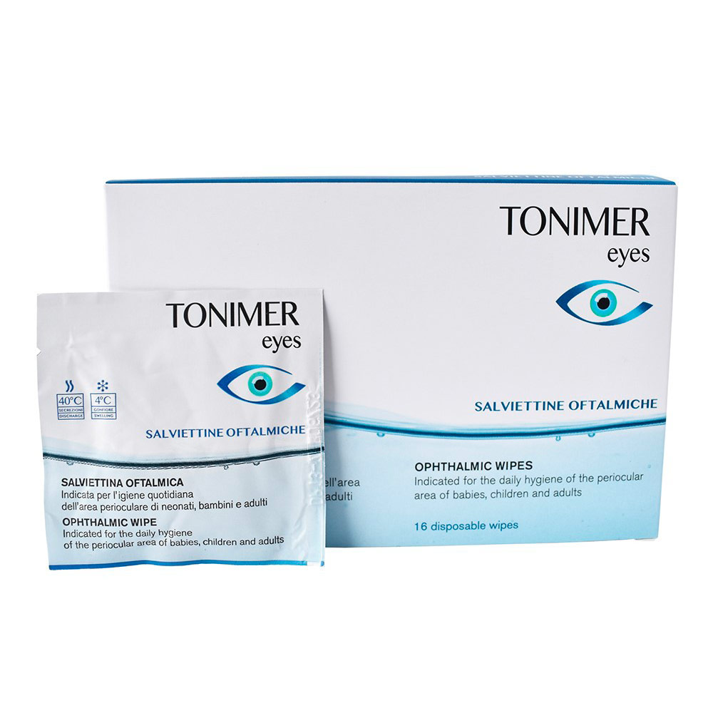 Tonimer Eyes Salviettine Oftalmiche Caja X 16 Sobres | Los expertos en ...
