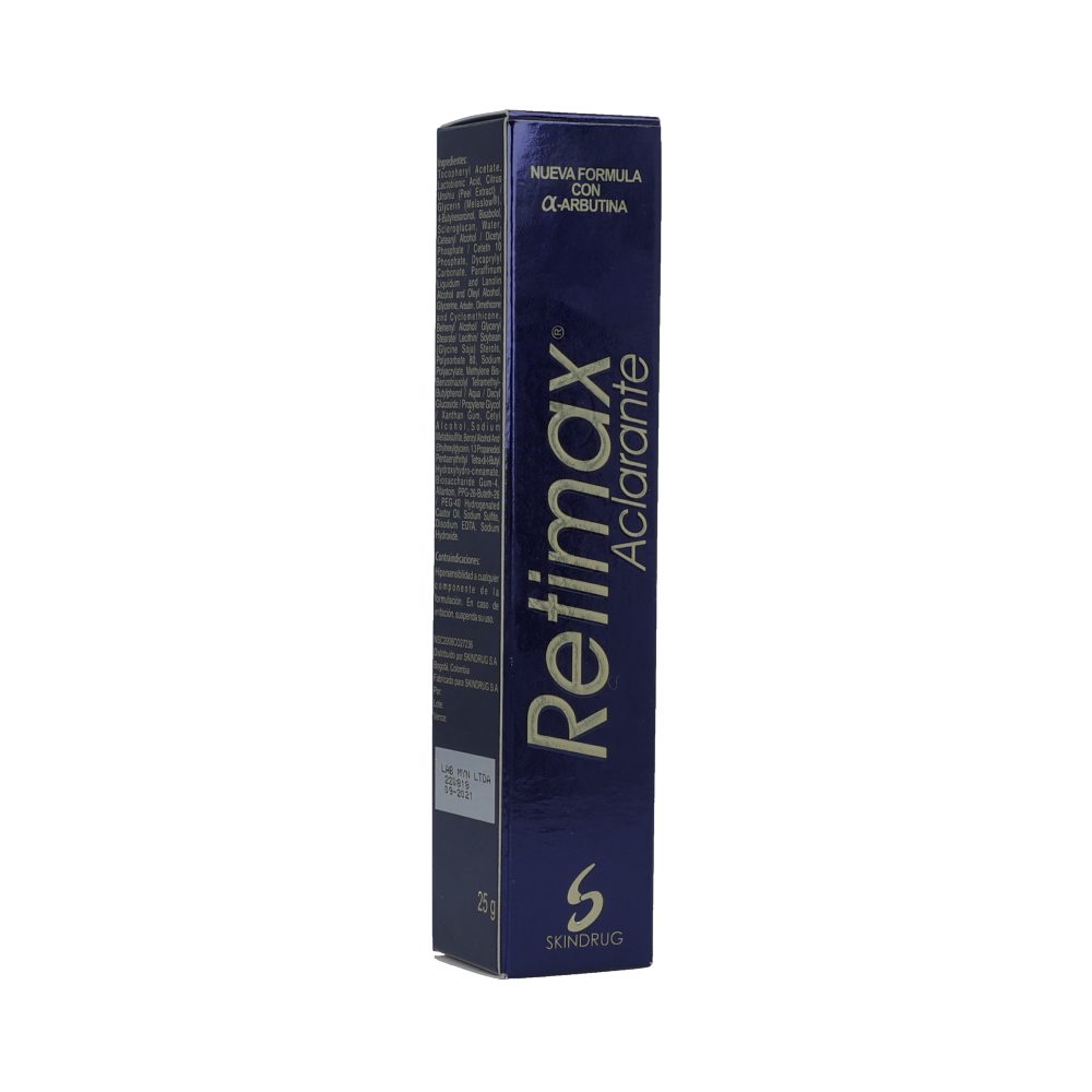 Crema Aclarante Retimax Tubo X 25 Gr | Los expertos en ahorro Cruz ...