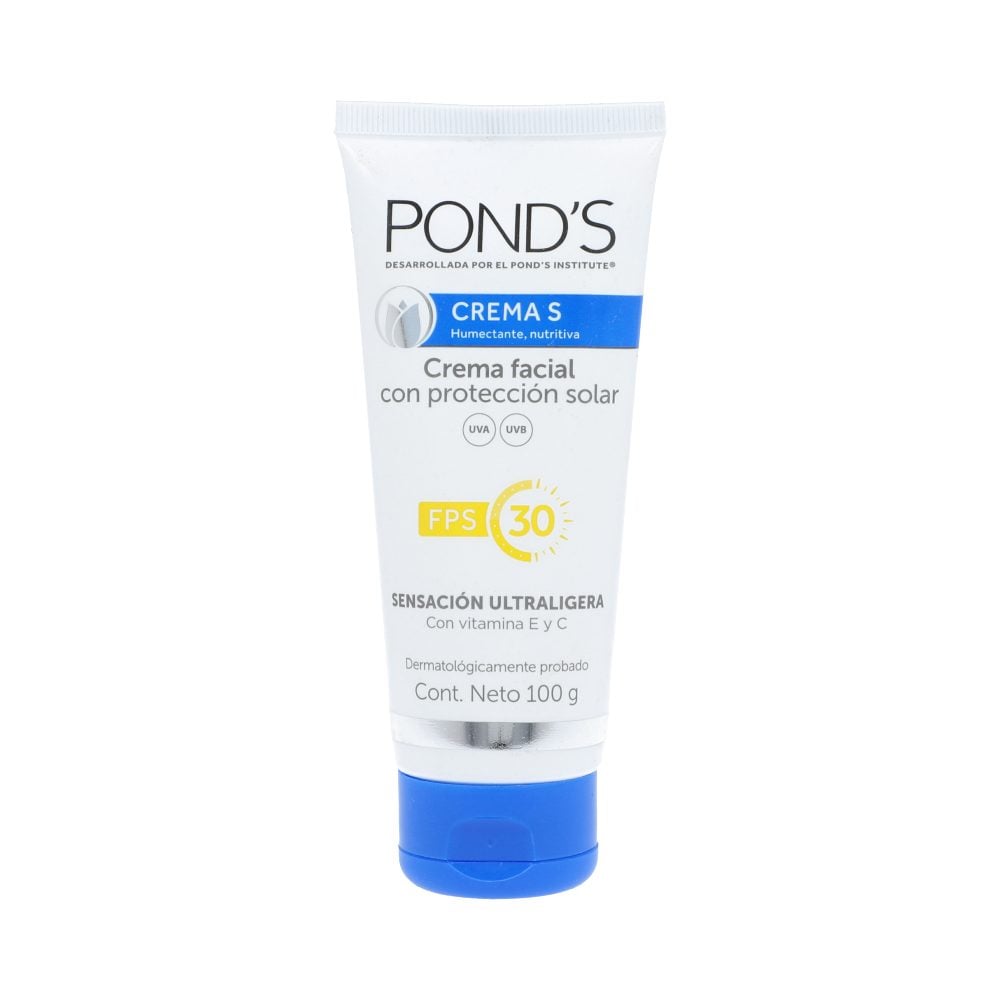 Crema Facial Ponds S Fps 30+ Tubo X 100 g | Cruz Verde
