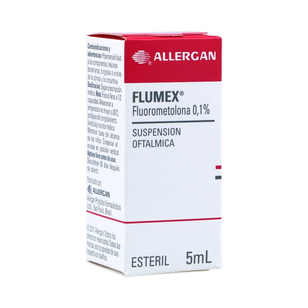 Flumex Liquifilm 0,10% Suspensión Oftalmologica Frasco X 5mL | Los ...