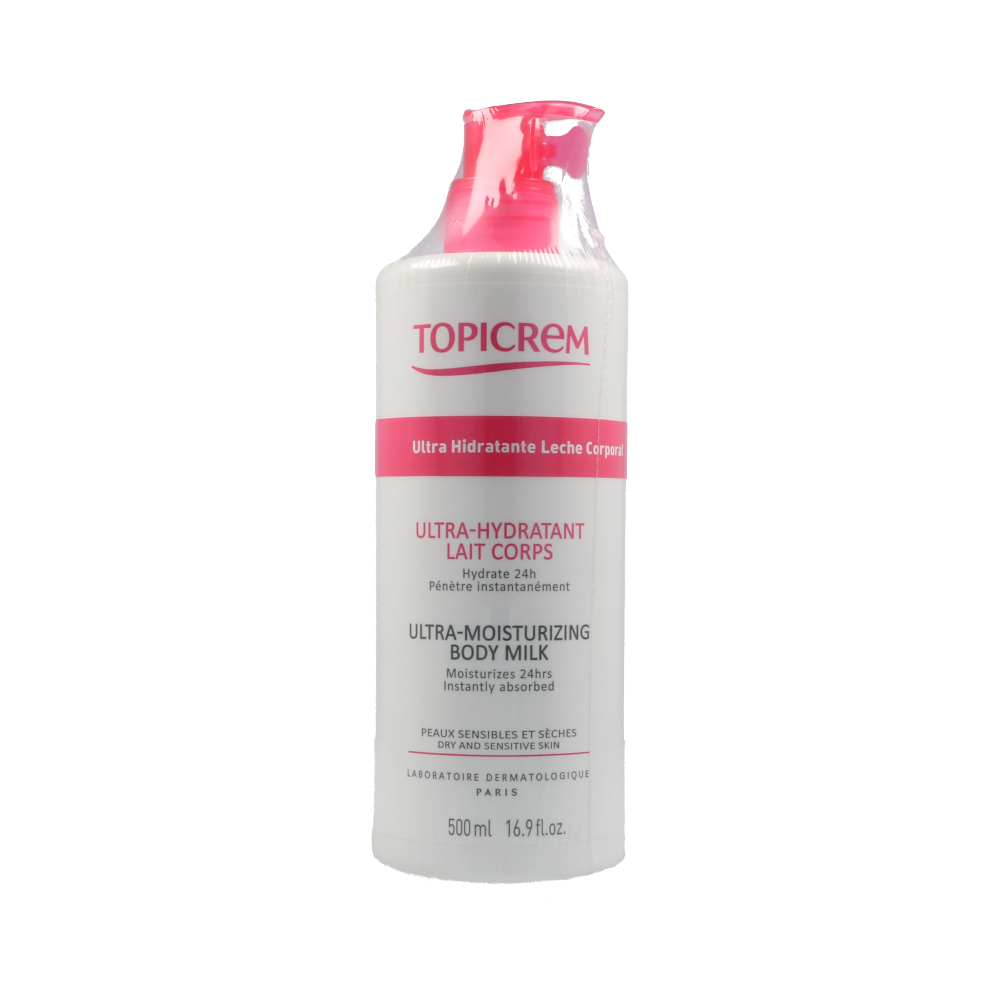 Topicrem Ultra Hidratante Leche Corporal Frasco X 500mL | Los expertos ...