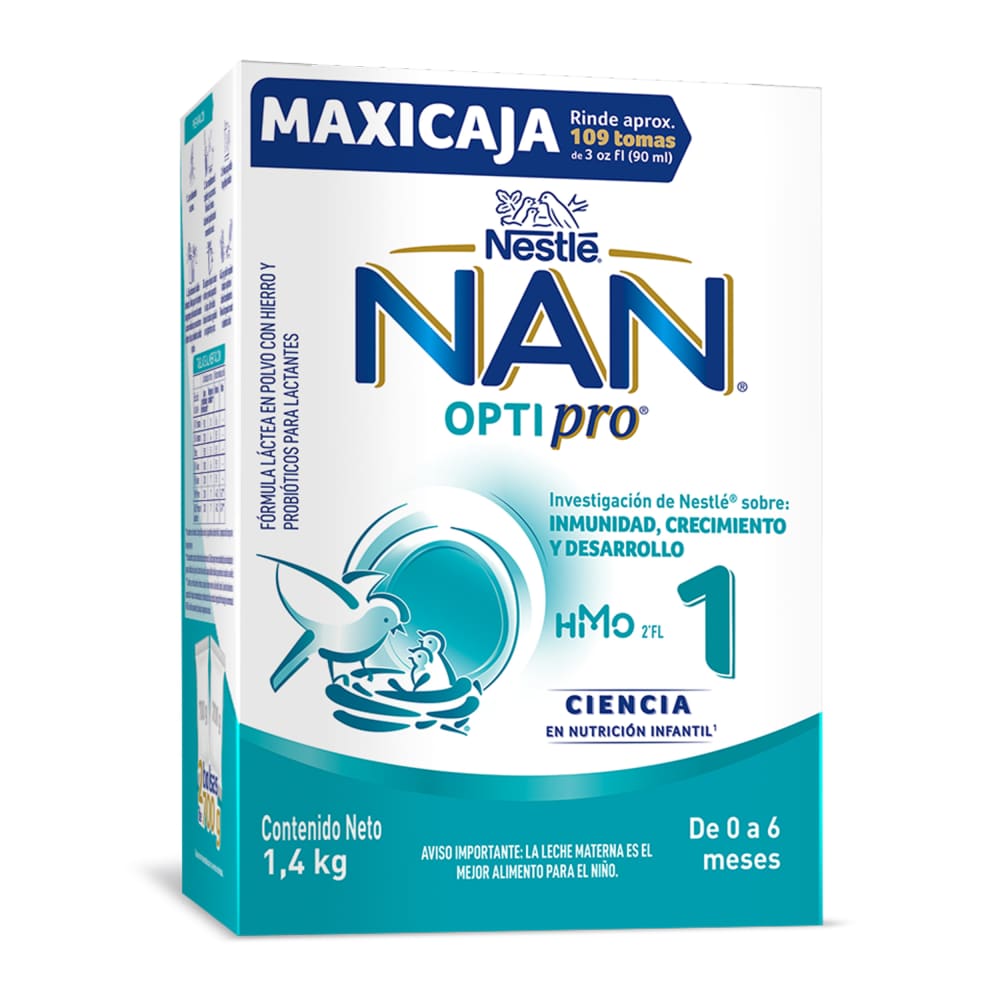 Maxicaja Nan Optipro 1 Etapa 0 A 6 Meses Caja X 1400Gr | Cruz Verde