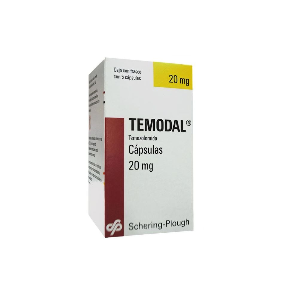 Temodal 20Mg Capsulas Caja X 5 Cápsulas | Cruz Verde