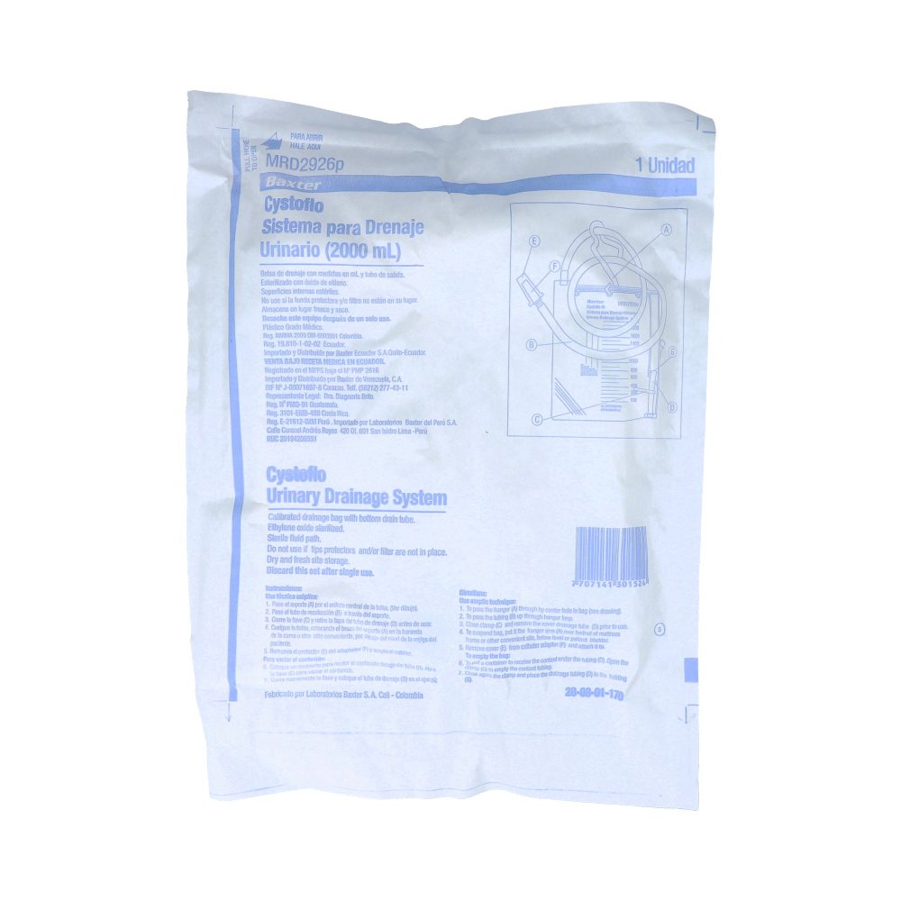 Cystoflo Baxter 2000Ml Mrd2926 Sobre X 1 | Cruz Verde