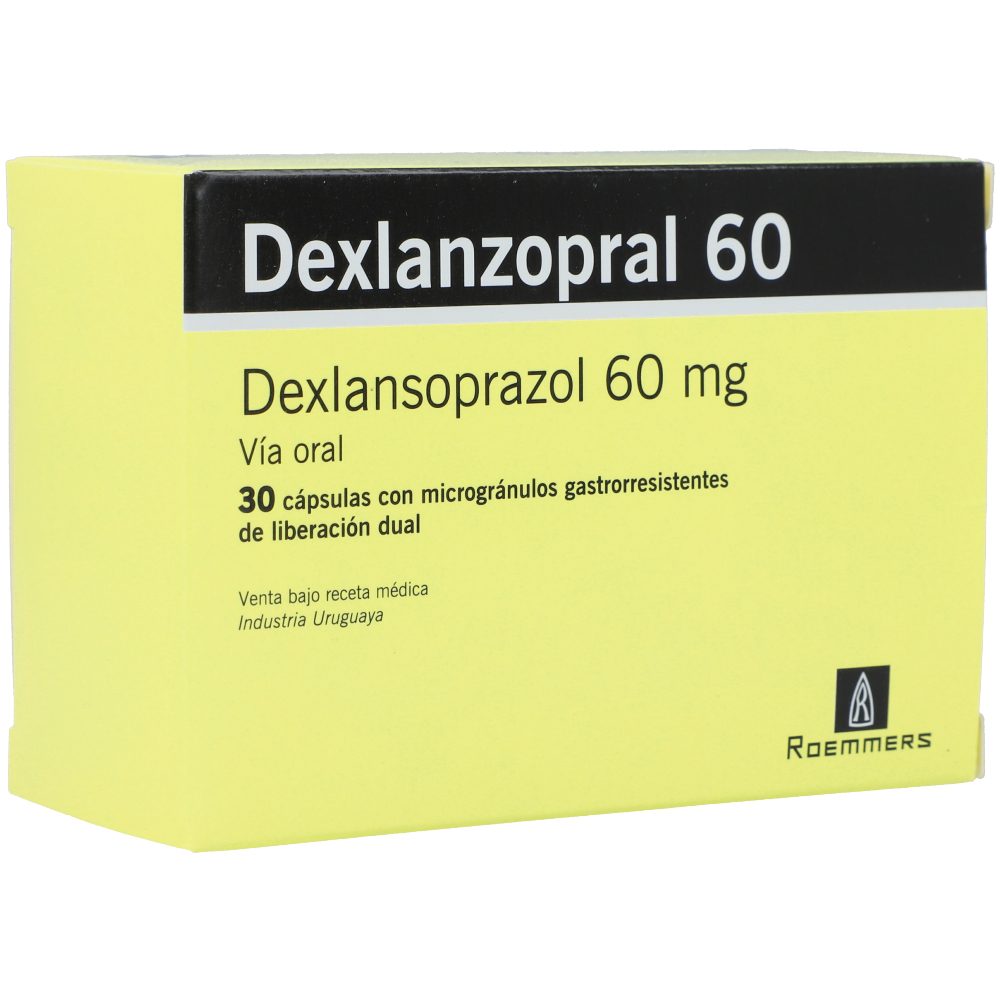 Dexlanzopral Cápsulas Liberación Retardada 60 mg Caja X 30 | Los ...