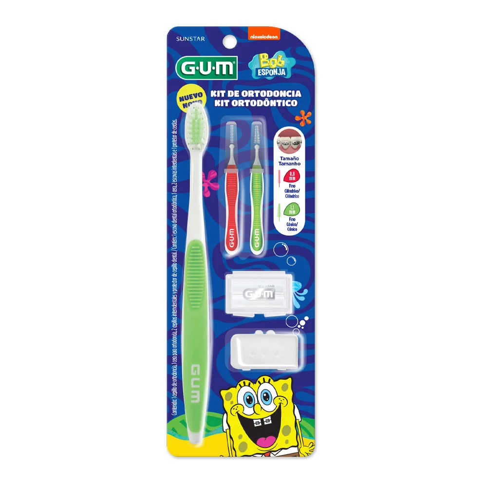 Kit De Ortodoncia Bob Esponja Kit Gum | Cruz Verde