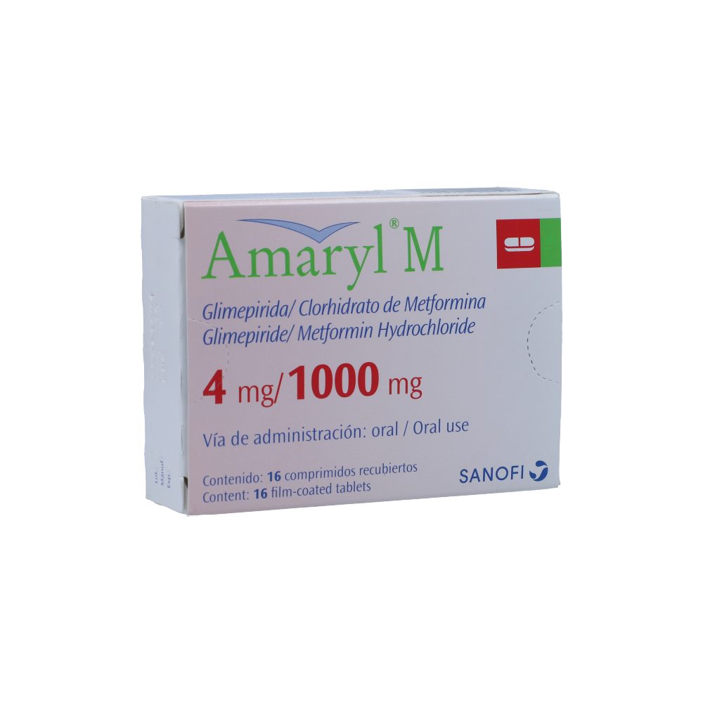 Amaryl M (1000+4)Mg Caja X 16 Comprimidos | Los expertos en ahorro Cruz ...