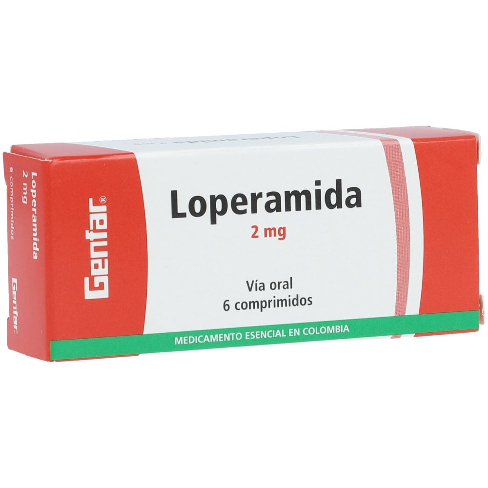 Loperamida 2 mg · 6 tabletas | Cruz Verde