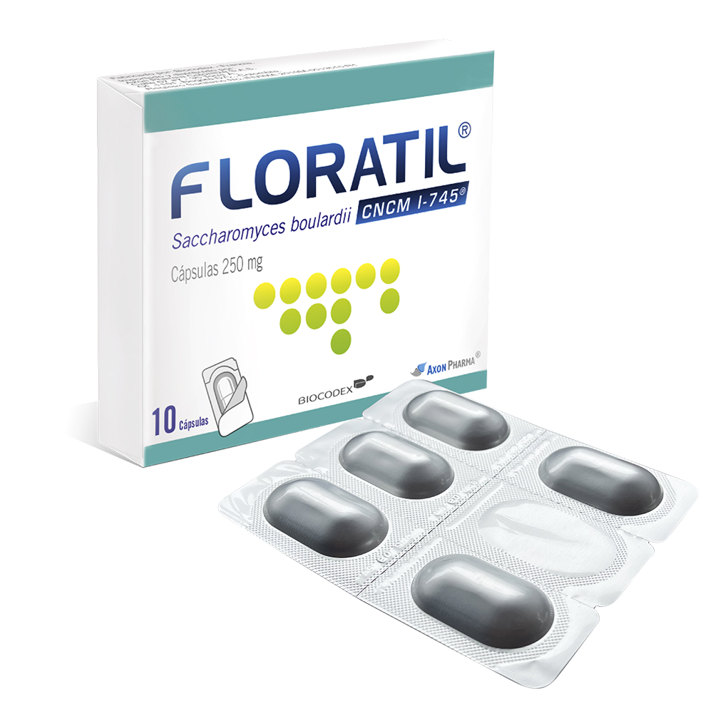Floratil 250mg 10 Cápsulas