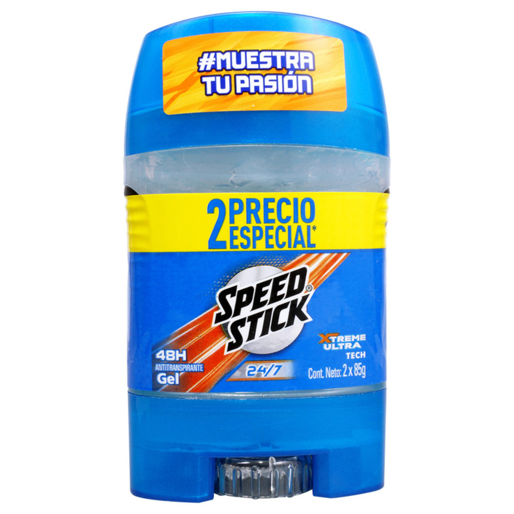 Desodorante 24/7 Xtreme Gel Speed Stick 85 Gr 2 Unidades Precio ...