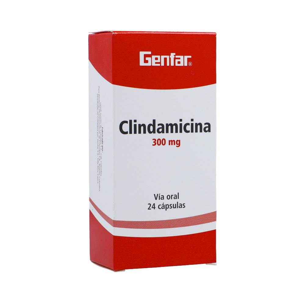 Clindamicina 300Mg Capsula Caja X 24 | Cruz Verde