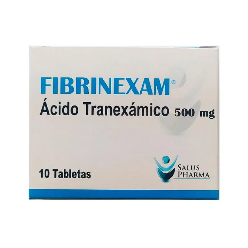 Fibrinexam 500 mg · 10 Tabletas | Cruz Verde