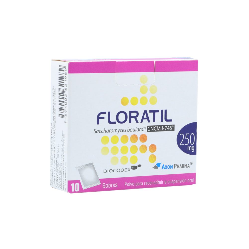 Floratil 250Mg Caja X 10 Sobres Granulado | Los expertos en ahorro Cruz ...