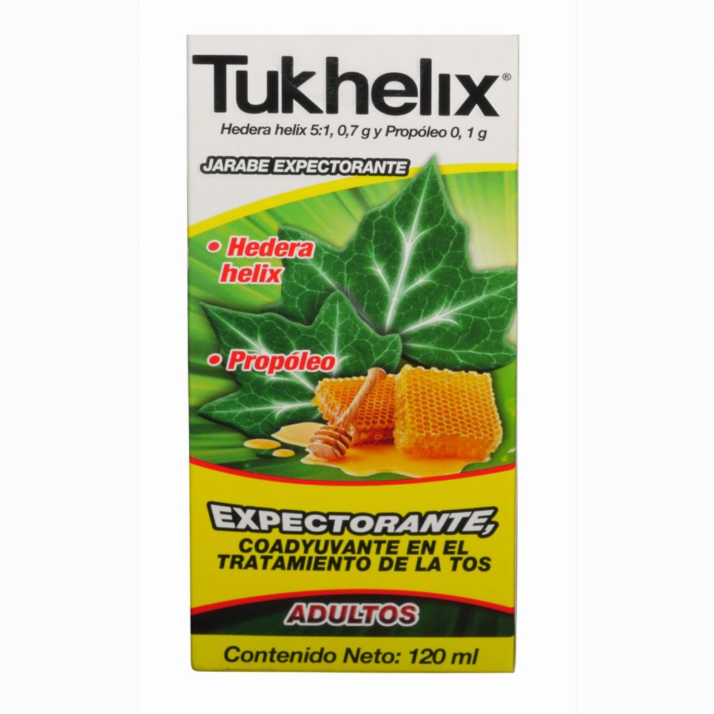Tukhelix Hedera Helix + Propoleo Jarabe Frasco X 120Ml | Los expertos ...