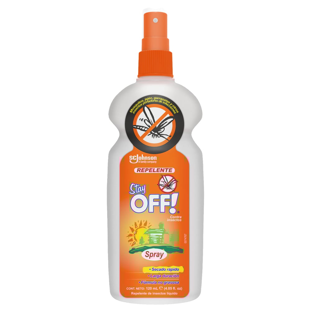 Repelente Spray Stay Off Frasco X 120 mL | Cruz Verde