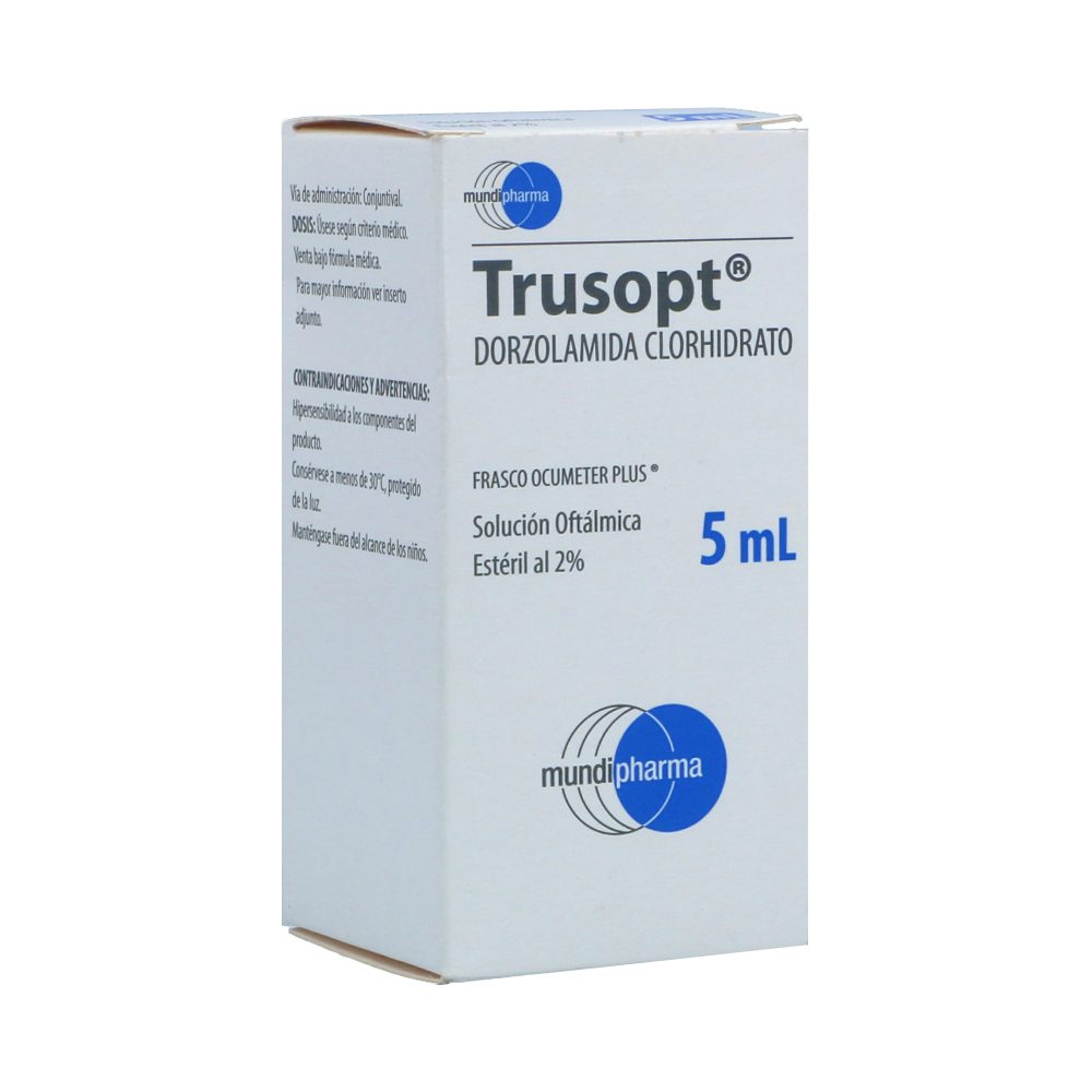 Trusopt 0,02 Solución Oftalmica 2% Frasco X 5mL | Los expertos en ...