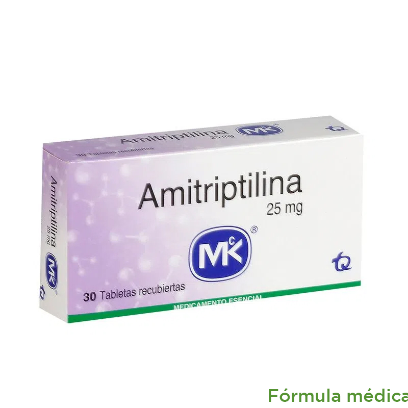 Amitriptilina Mk 25Mg Caja X 30 Tabletas | Cruz Verde