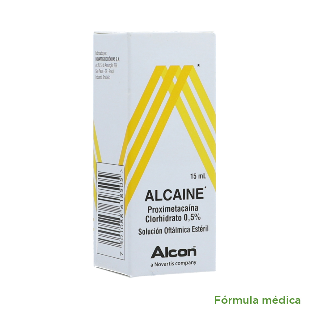 Alcaine 5Mg/mL(0.5%) Solución Oft Frasco X 15mL | Cruz Verde