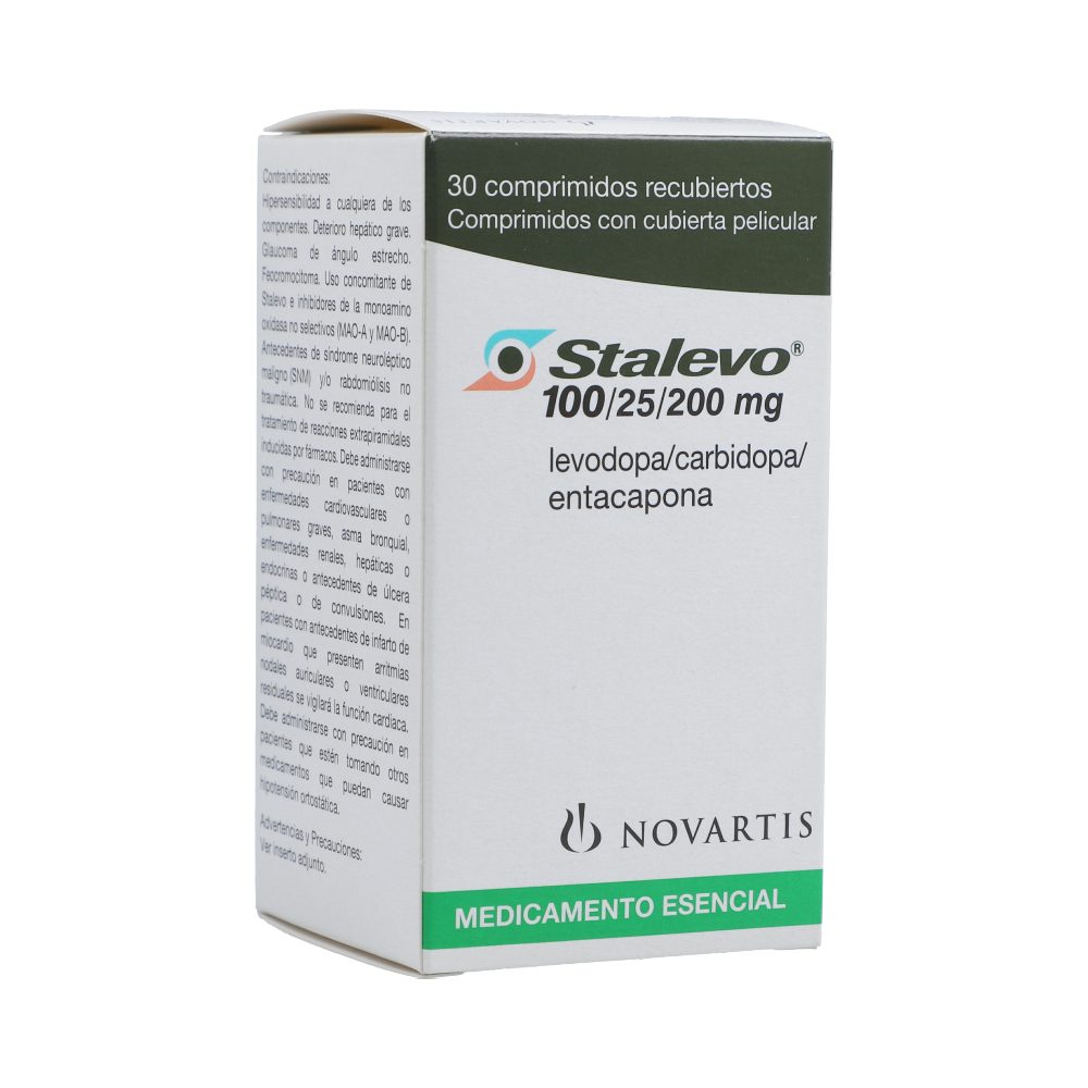 Stalevo 100Mg+25Mg+200Mg Caja X 30 Tabletas | Los expertos en ahorro ...