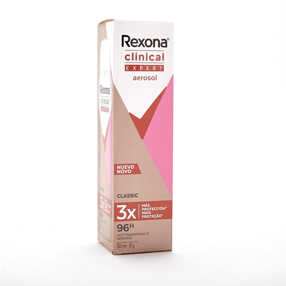 Rexona Clinical Expert Classic Desodorante Frasco X 150 ml Women | Los ...